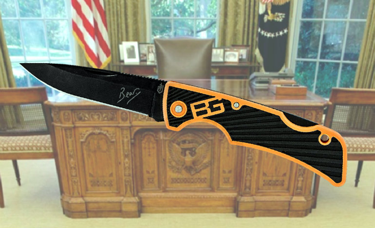Guess who just took a big step toward becoming a 'Knife President'