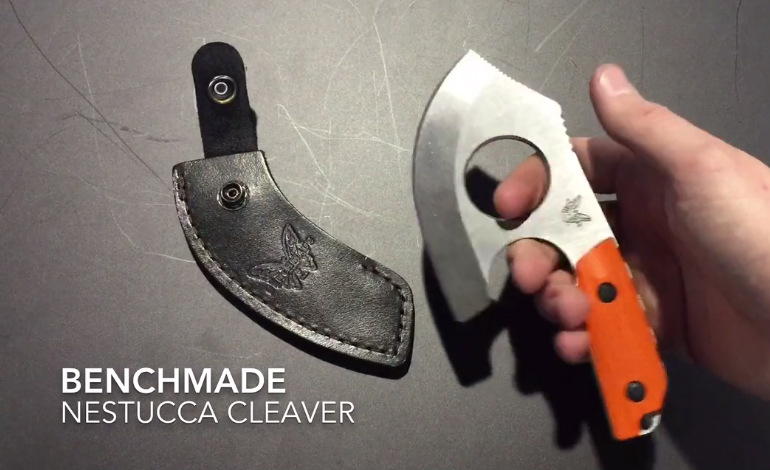 Benchmade Nestucca Cleaver VIDEO Close-up » KnifeNews Benchmade Nestucca Cleaver VIDEO Close-up » KnifeNews