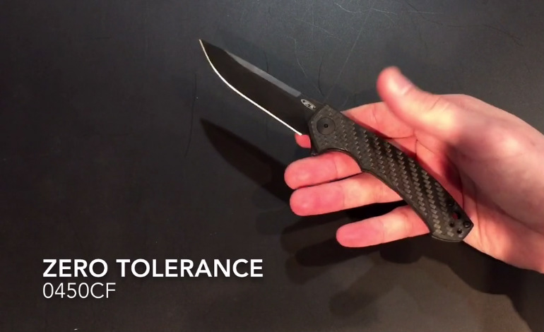 Zero Tolerance 0450CF VIDEO Close-up » KnifeNews