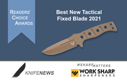 Benchmade 375 Adamas Voted Best New Tactical Fixed Blade 2021